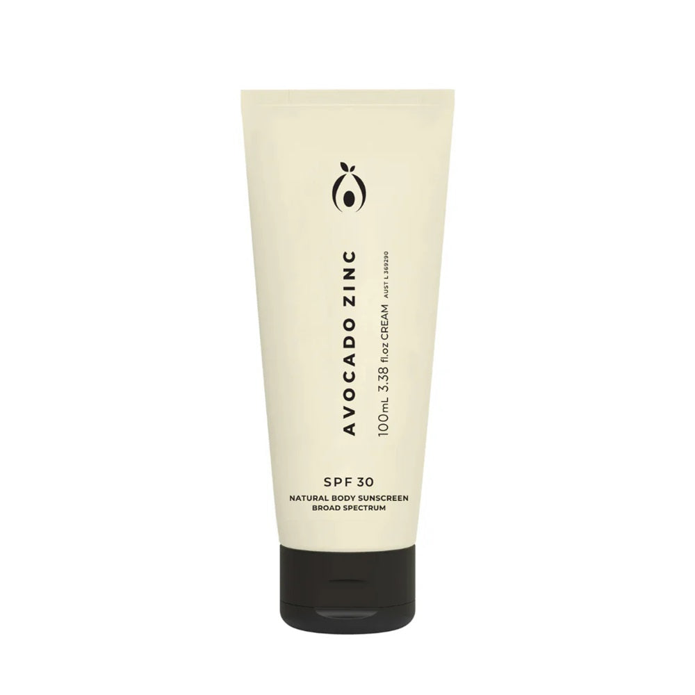Avocado Zinc SPF 30 Natural Body Sunscreen | One Fine Secret
