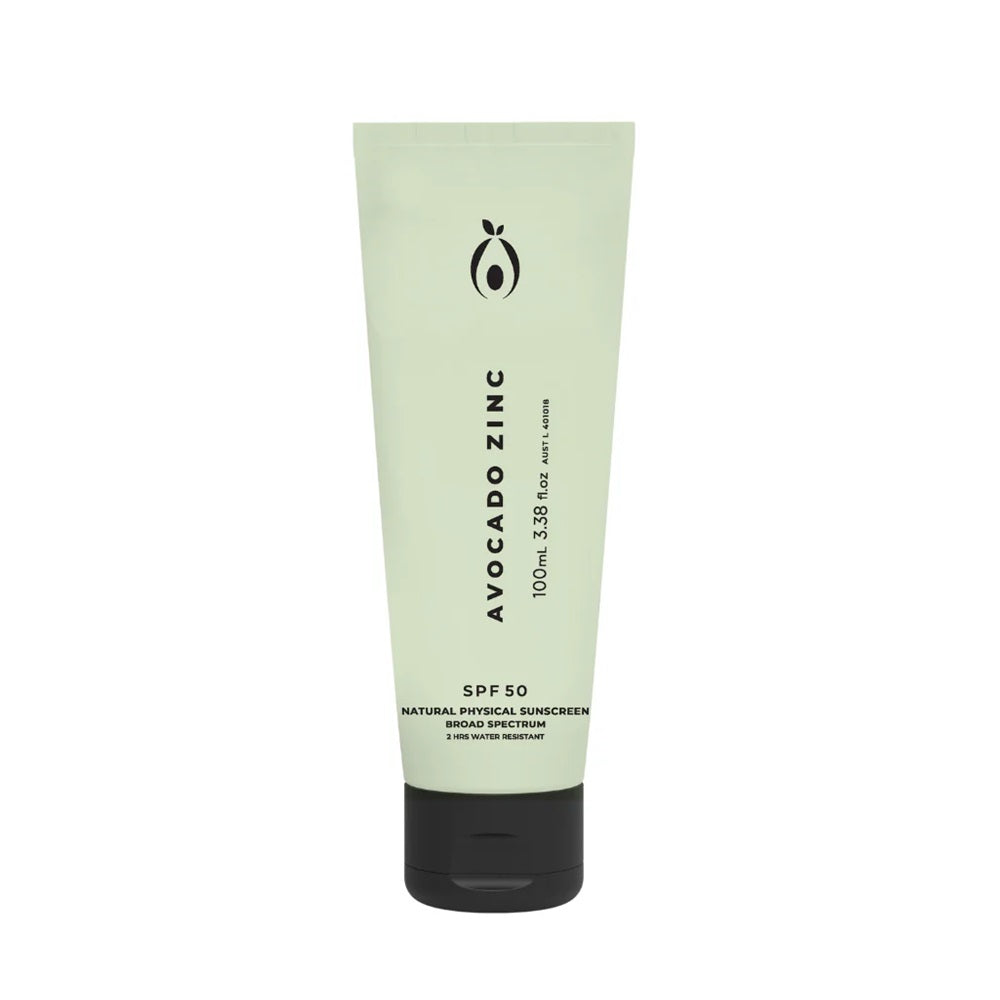 Avocado Zinc SPF 50 Natural Physical Sunscreen | One Fine Secret