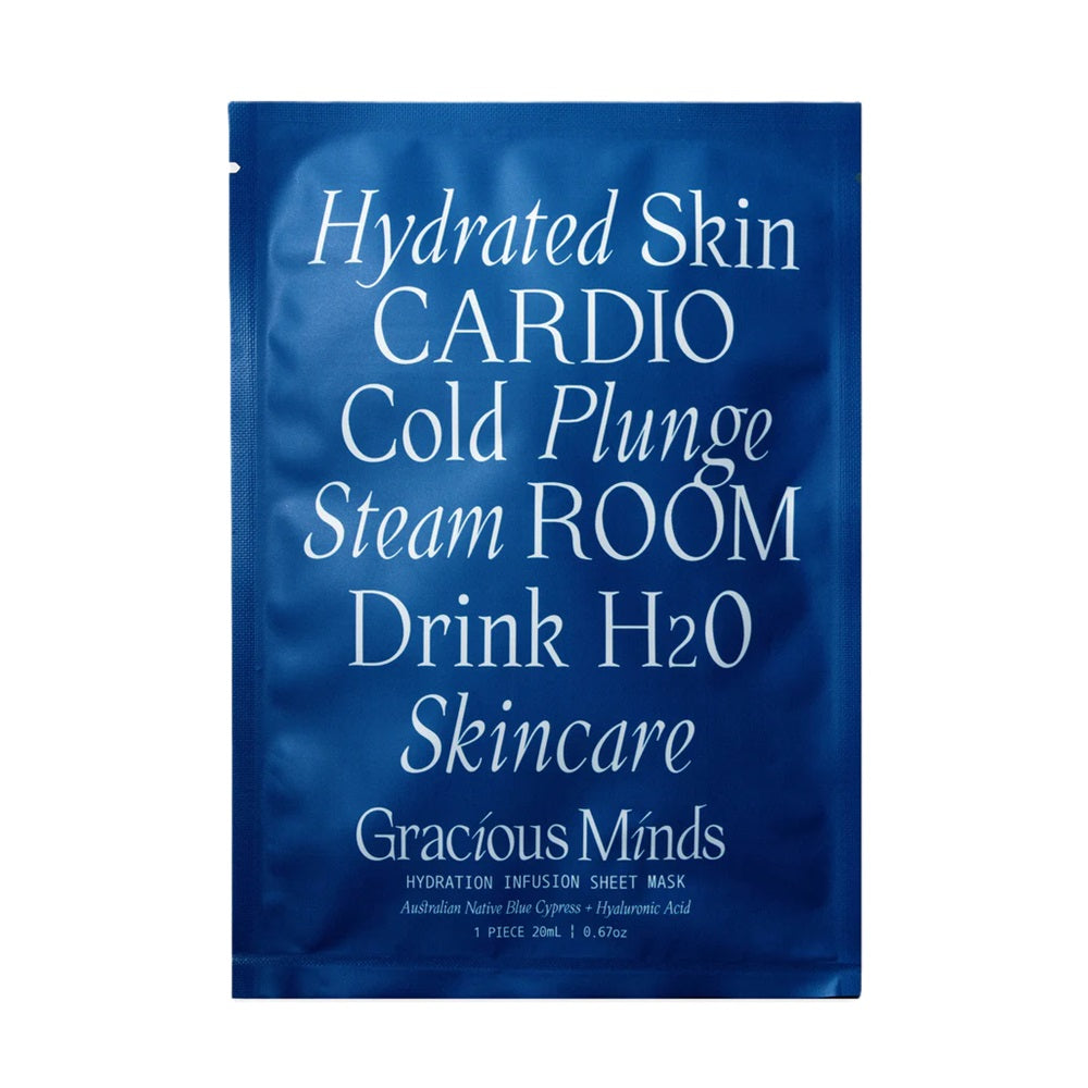 Gracious Minds Hydration Infusion Sheet Mask | One Fine Secret