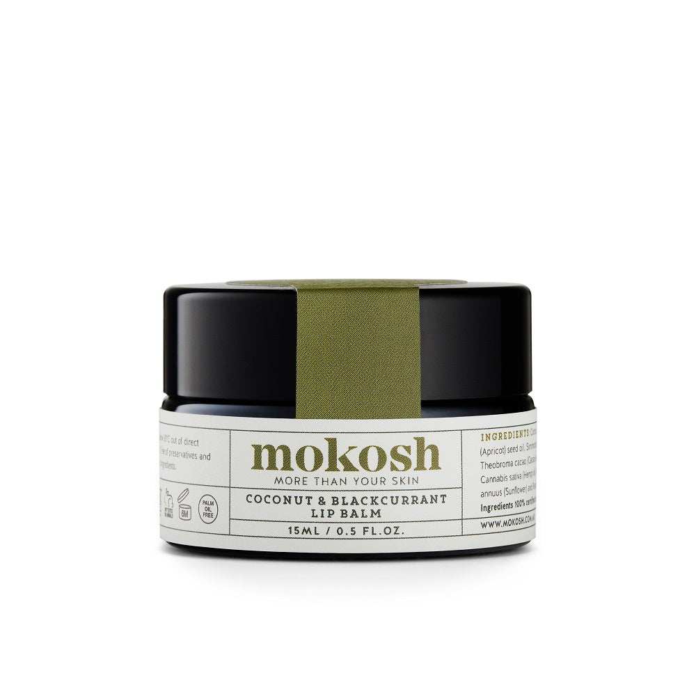 Mokosh Coconut & Blackcurrant Lip Balm | One Fine Secret Melbourne